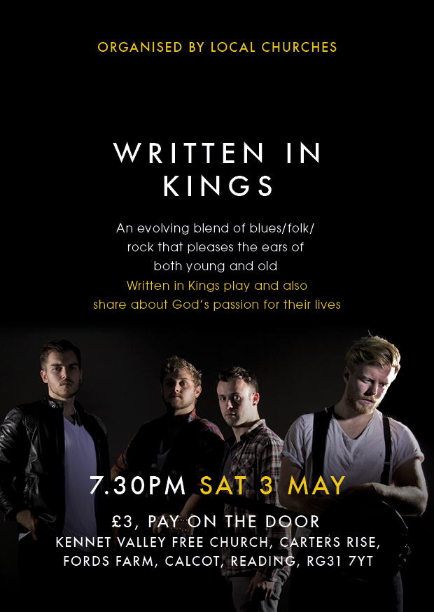 Tiger Finch | Poster and Flyer Design, A Passion for Life Reading